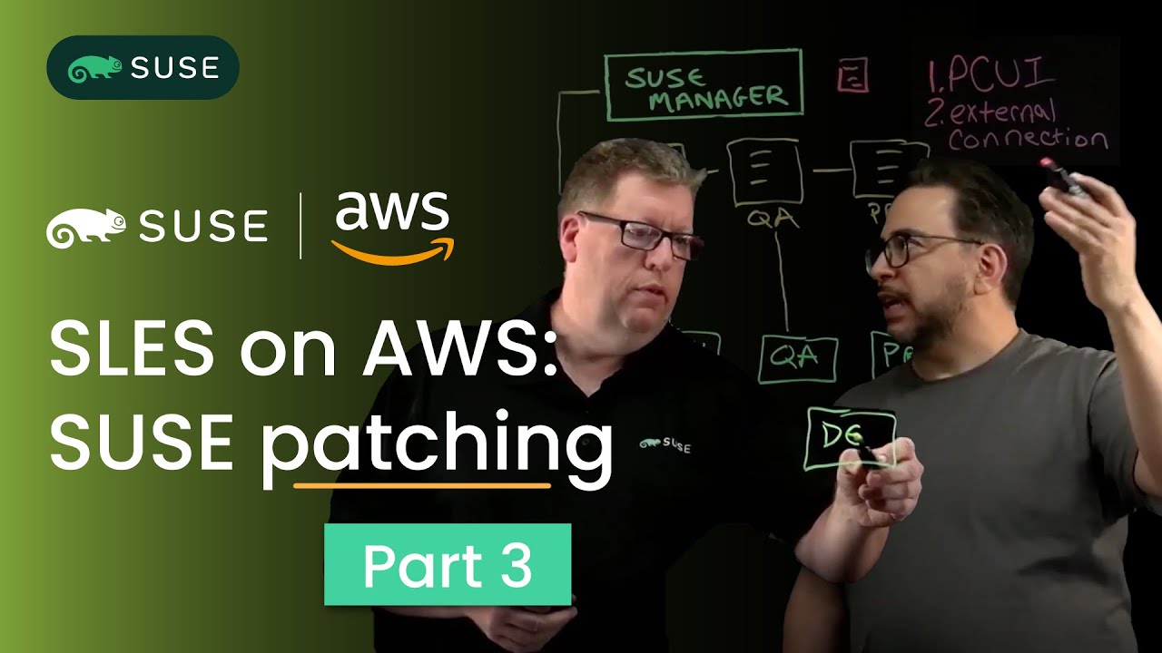 SUSE Multi-Linux Manager: Control Your SLES Updates on AWS - YouTube