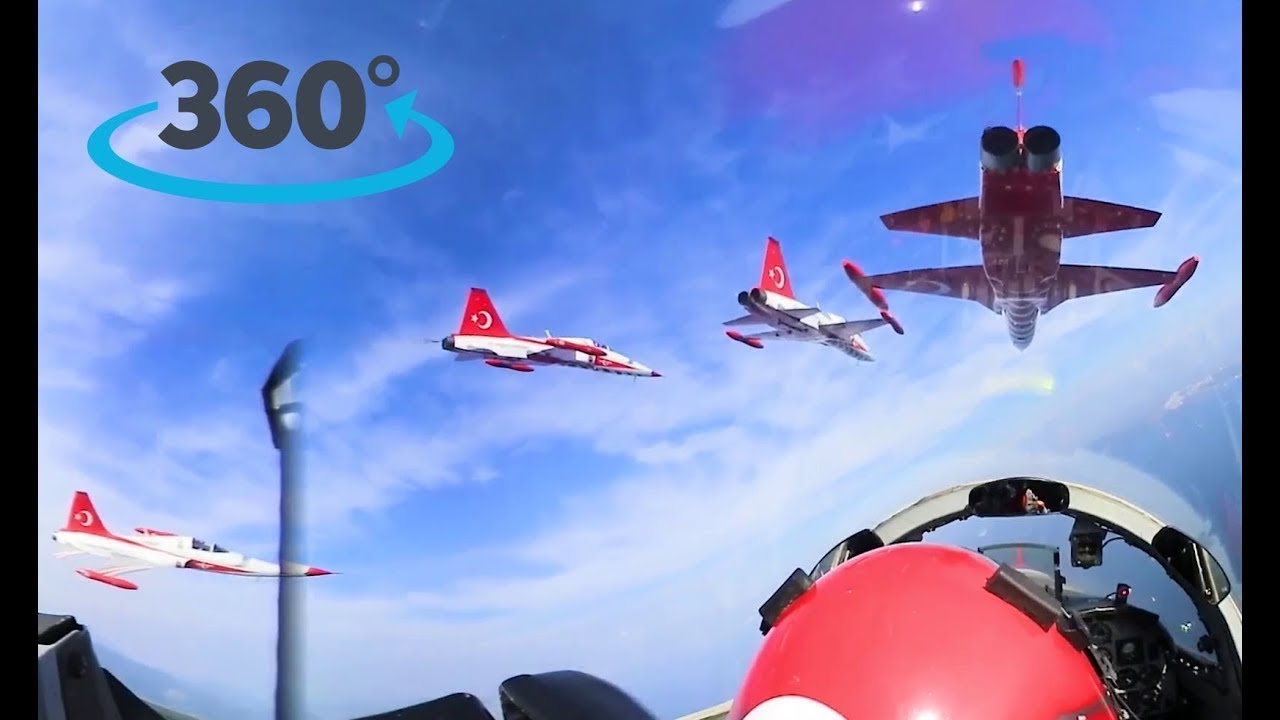 360° Video Cockpit View - Fighter Jet | Virtual Reality #2 - YouTube