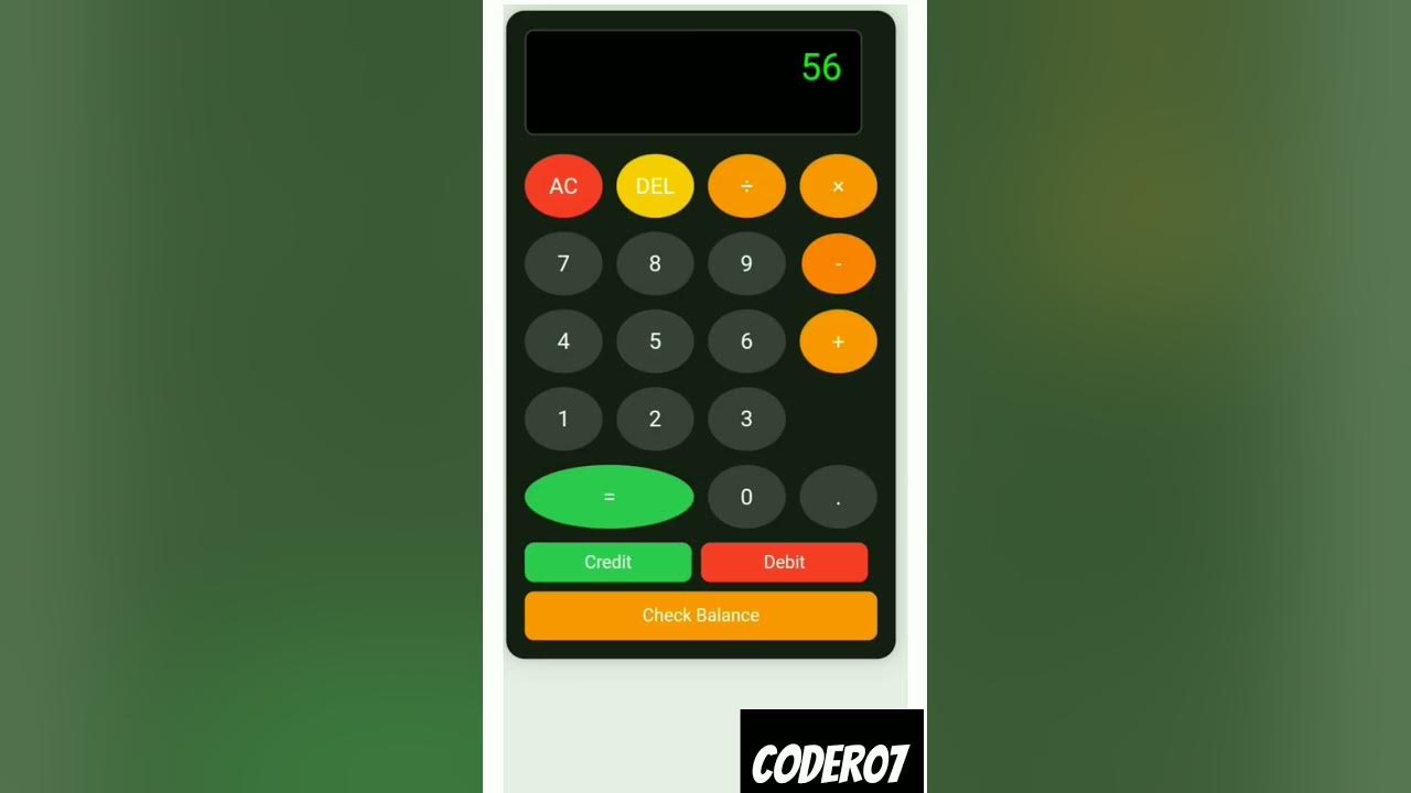 transactor using html css javascript #arcoder07 - YouTube