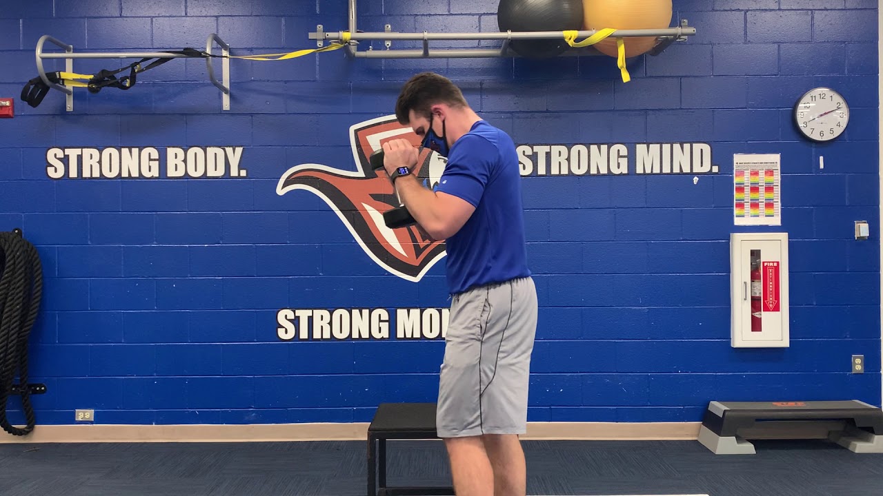 Goblet Lateral Step Up - YouTube