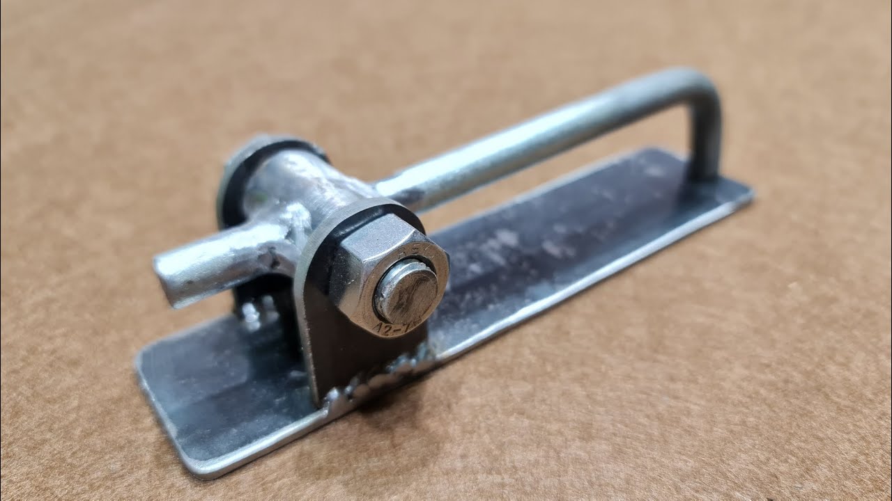 DIY Tool Life Hacks || Unique and Creative Door Latch - YouTube