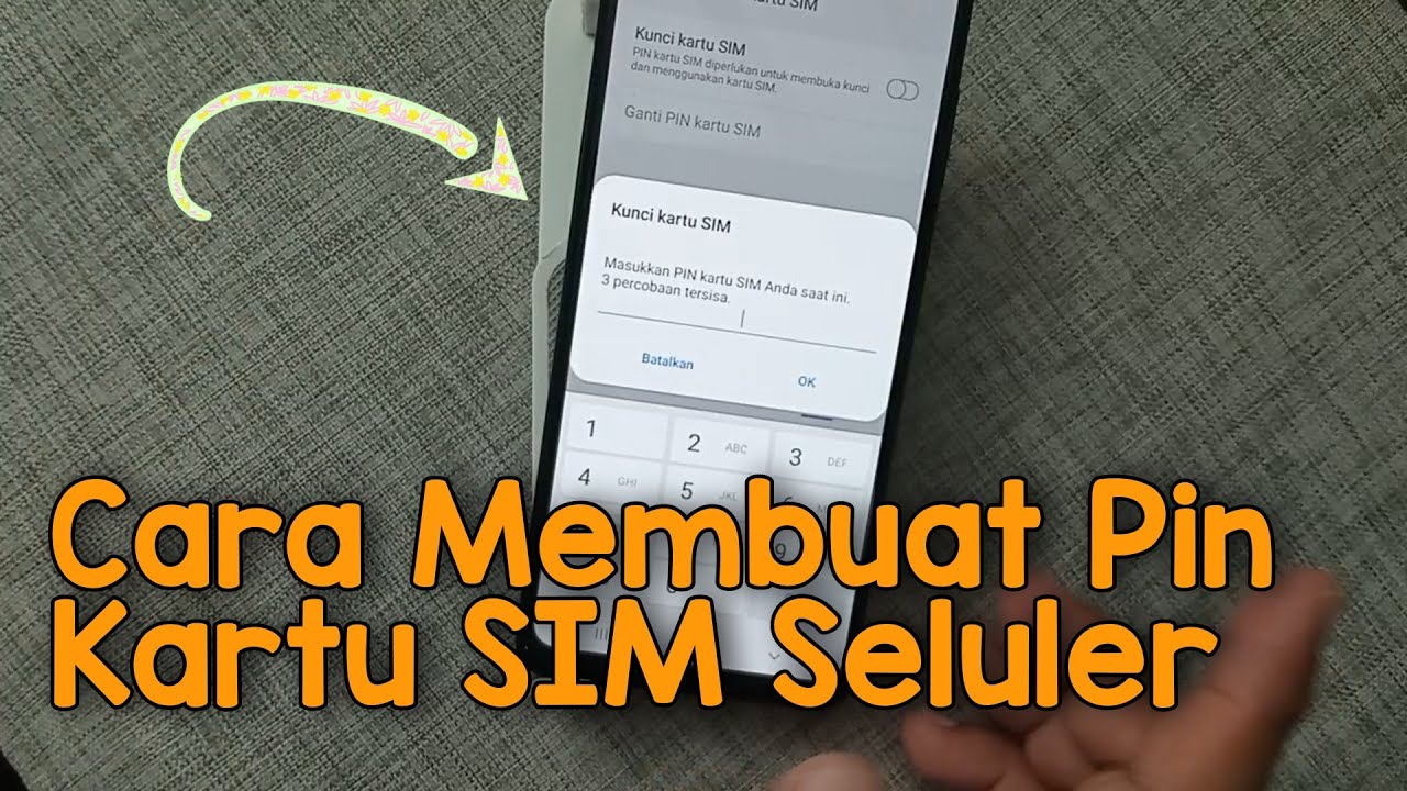 Cara Setting PIN Kartu SIM HP Samsung Galaxy M32 M21 A03S M12 M42 M22 ...