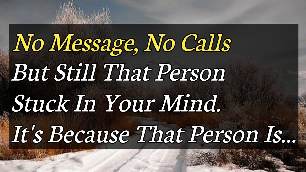 No Message No Calls And Still That Person Stuck.. || Quotes - YouTube