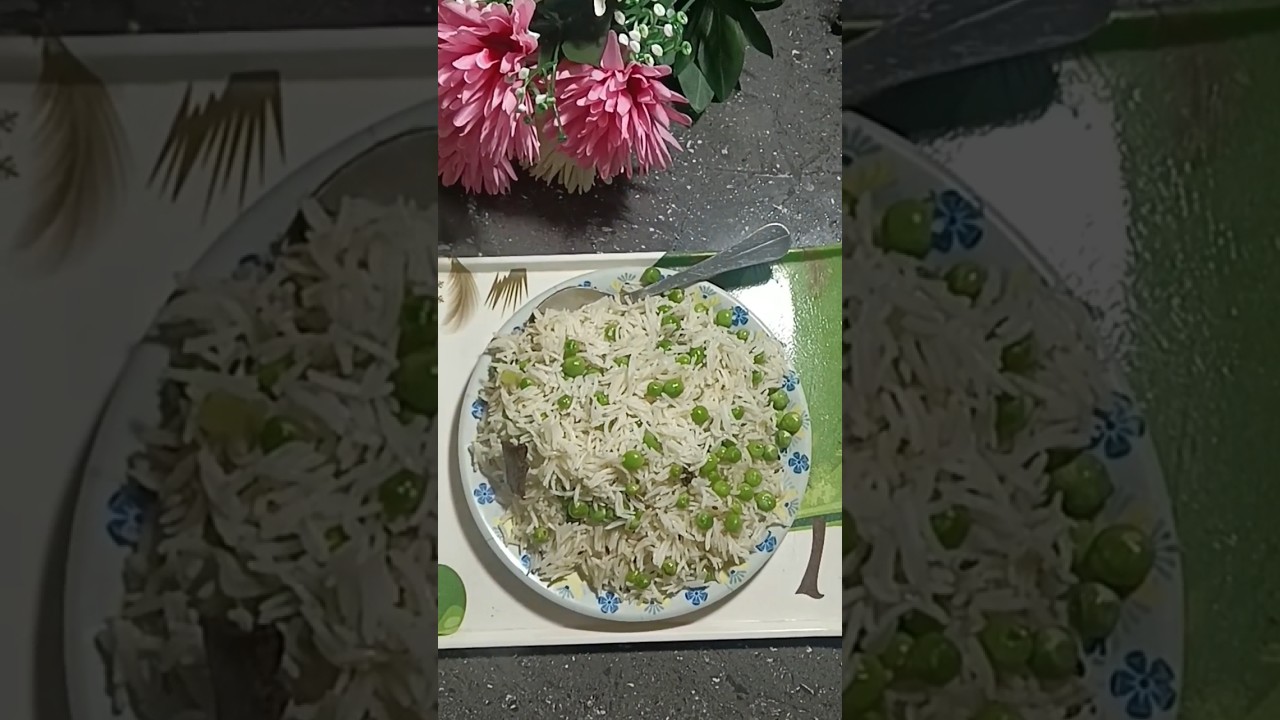 Matar Wale rice | quickly banye or enjoy kre | subscribe to my channel ...