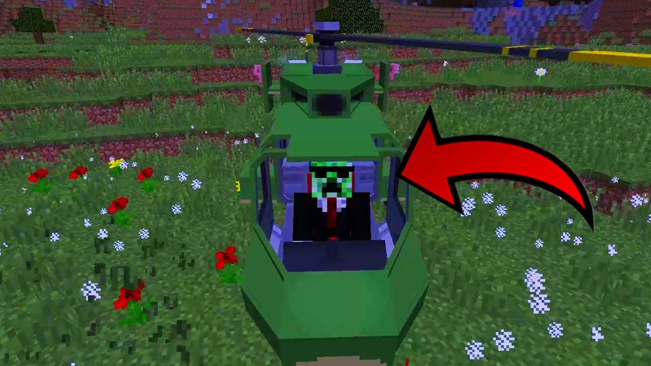 cómo no volar un helicóptero en Minecraft | Minecraft - YouTube