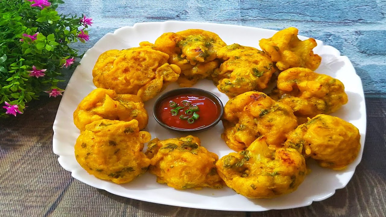 ফুলকপির পাকোড়া রেসিপি | Fulkopir Pakora | Easy Cauliflower Pakora ...