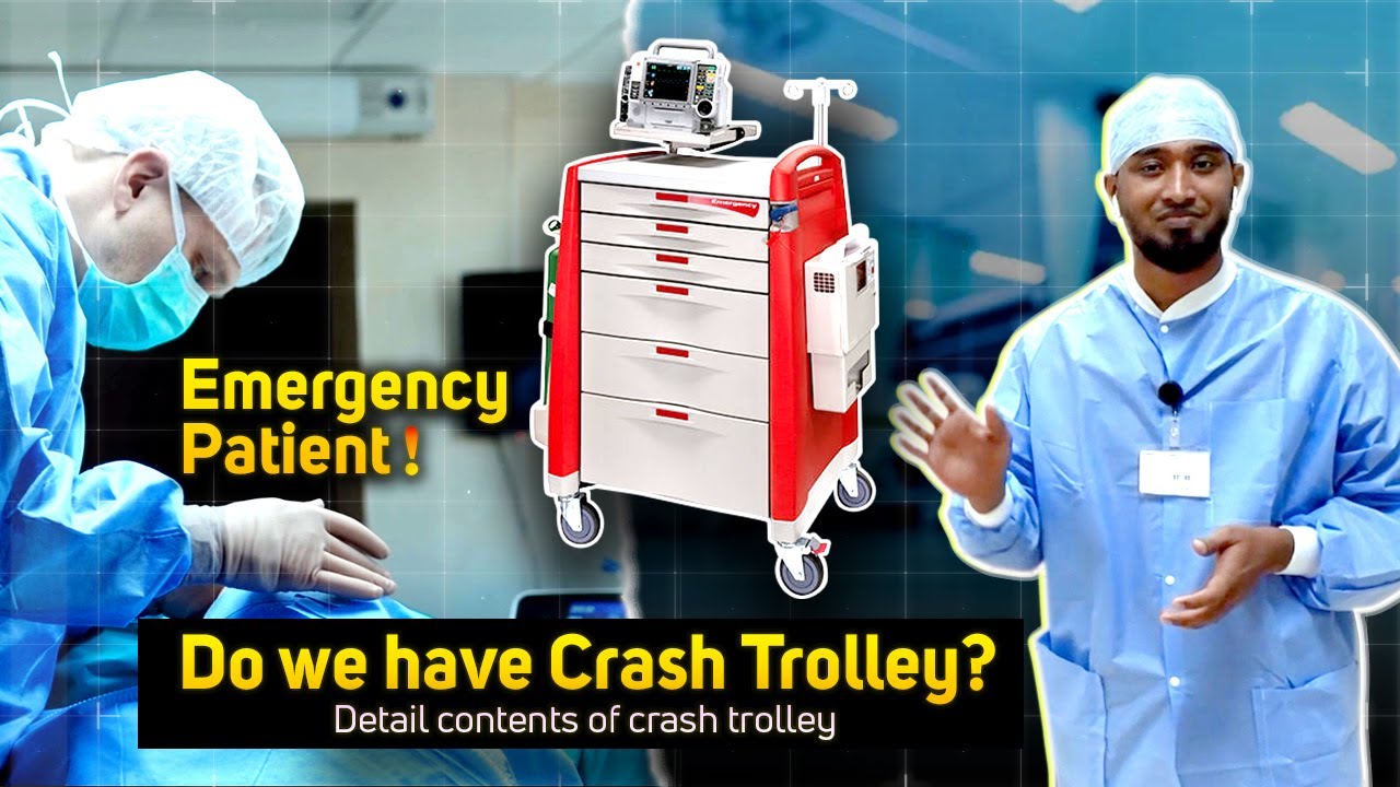 Crush Trolley- Emergency ABCDE equipment - YouTube