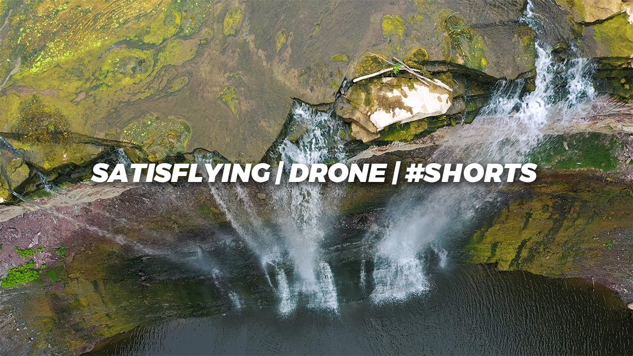 4K DRONE Waterfall Aerials | DJI MAVIC 2 PRO | #Shorts - YouTube