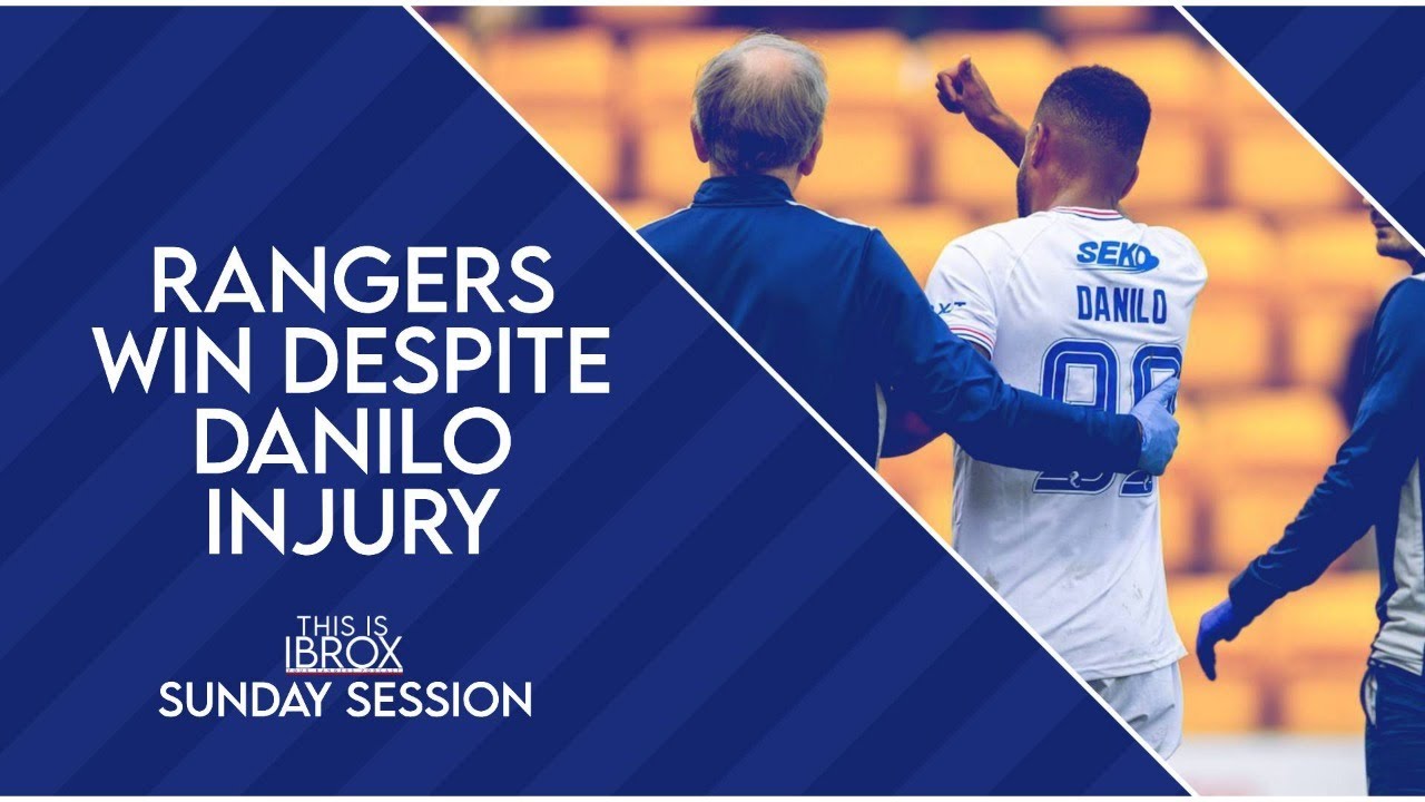 Rangers win despite Danilo horror injury - YouTube