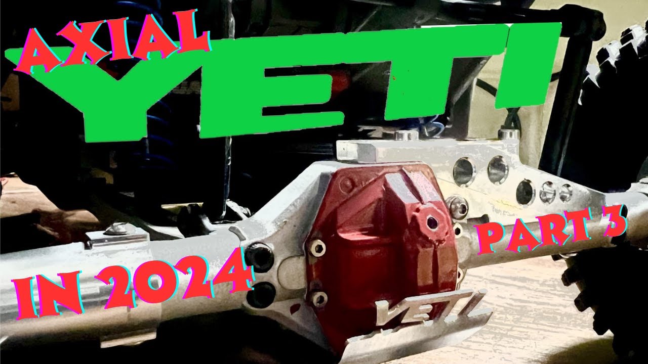Axial Yeti Xtra Speed axle install - YouTube