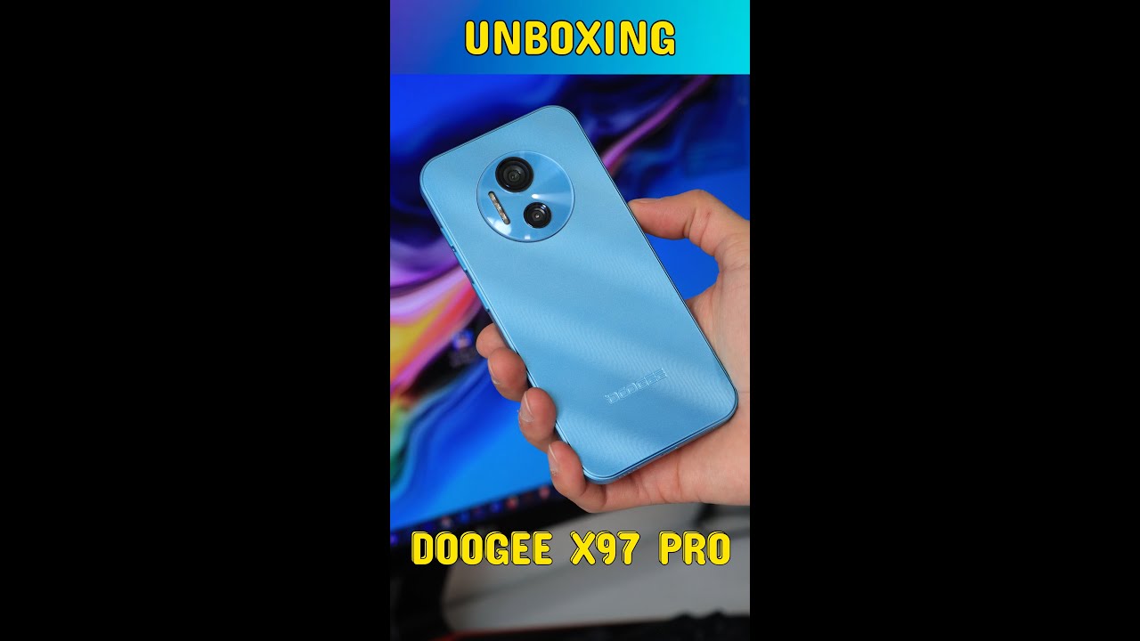 Unboxing DOOGEE X97 PRO con Helio G25 en color OCEAN BLUE 🔥🔥 - YouTube