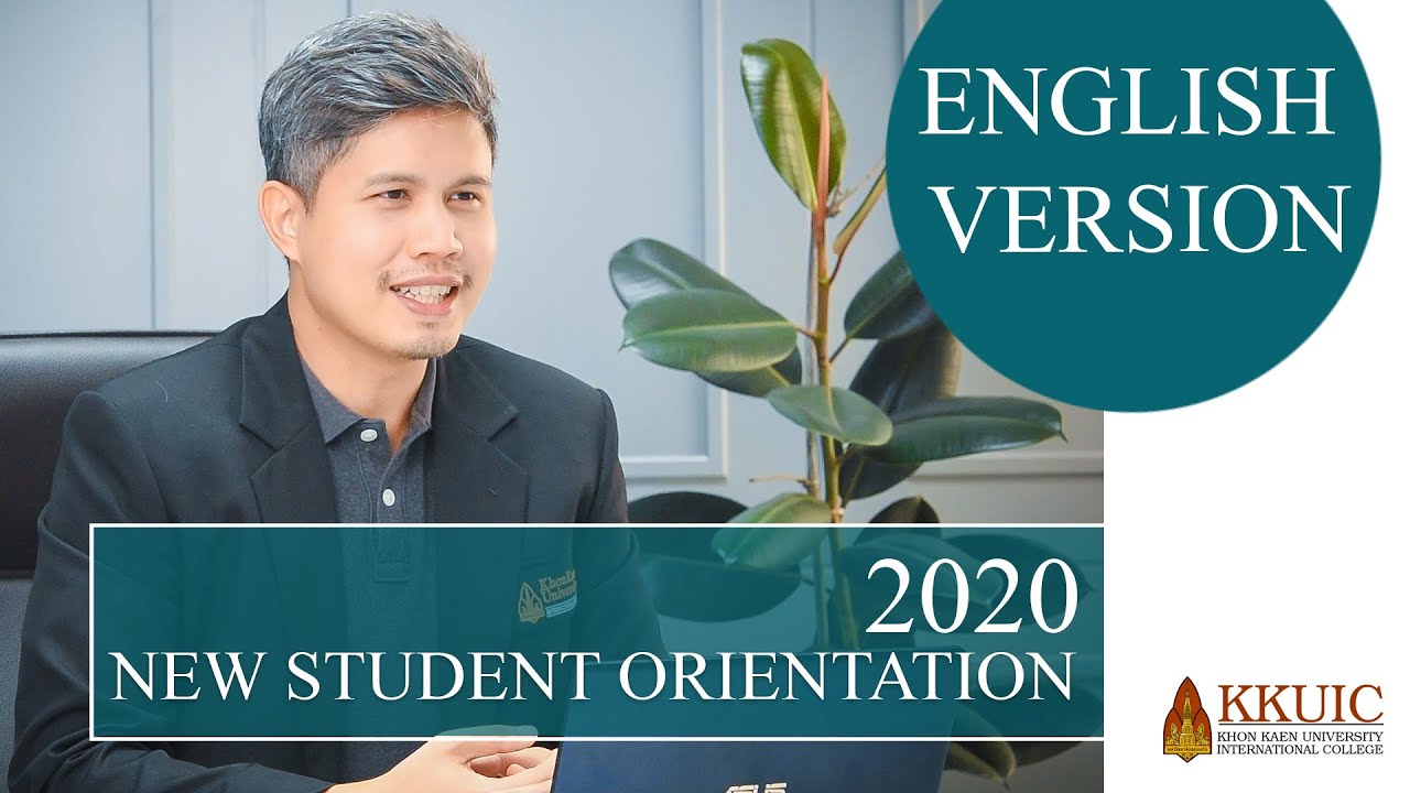 KKUIC | Orientation for New Students 2020 (English Version) - YouTube