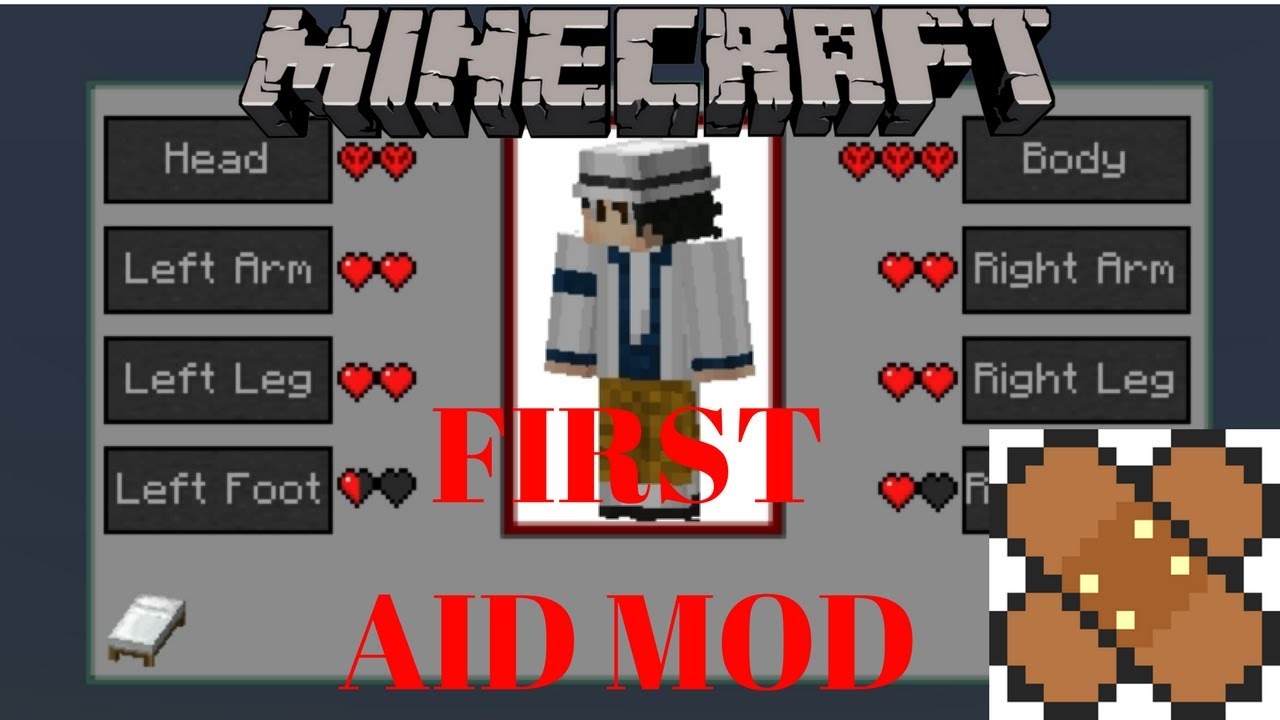 Minecraft First Aid Mod 1.12.2 Español - YouTube
