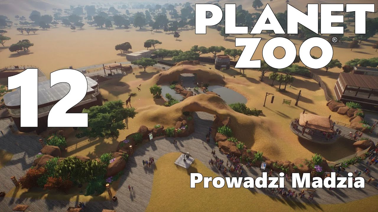Planet Zoo #12 - Park safari przy wielkiej kalderze cz.3 - YouTube