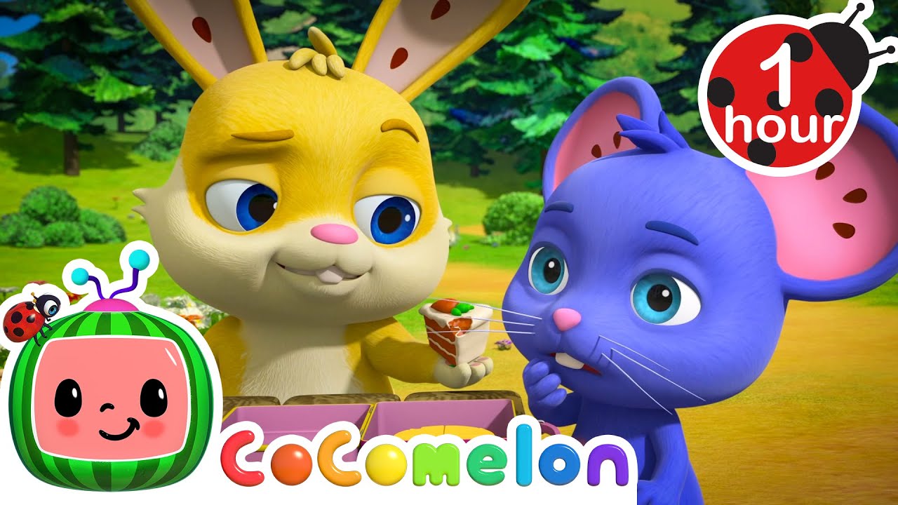 JJ and Friends Enjoy a Yummy Lunch Together 🍱 | COCOMELON ANIMALS 🍉 ...