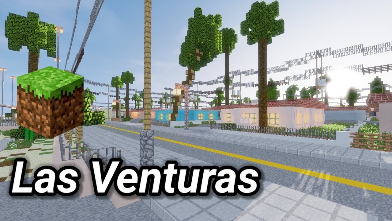 MINECRAFT | GTA San Andreas Minecraft Las Venturas 5 - YouTube