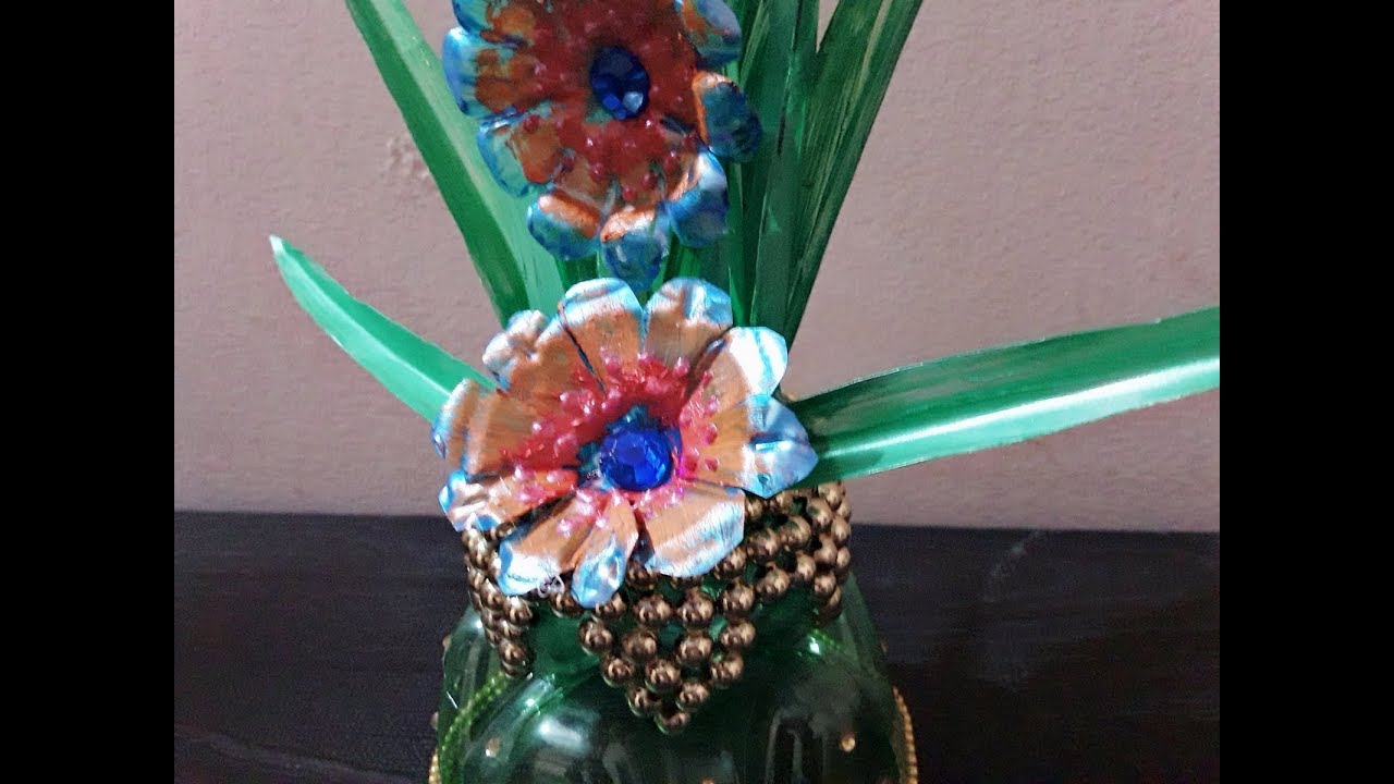 Best Out Of Waste Plastic Bottles Simple and Easy Showpiece ll Home ...