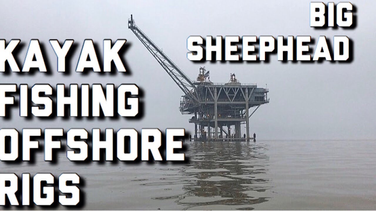 GIANT Sheepshead from an OFFSHORE RIG - YouTube