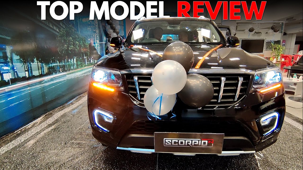 New Mahindra Scorpio N Z8L Top Model On Road Price, Features, Interior ...