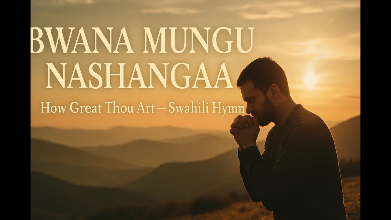 Timeless Swahili Hymn | Bwana Mungu Nashangaa Kabisa (How Great Thou ...