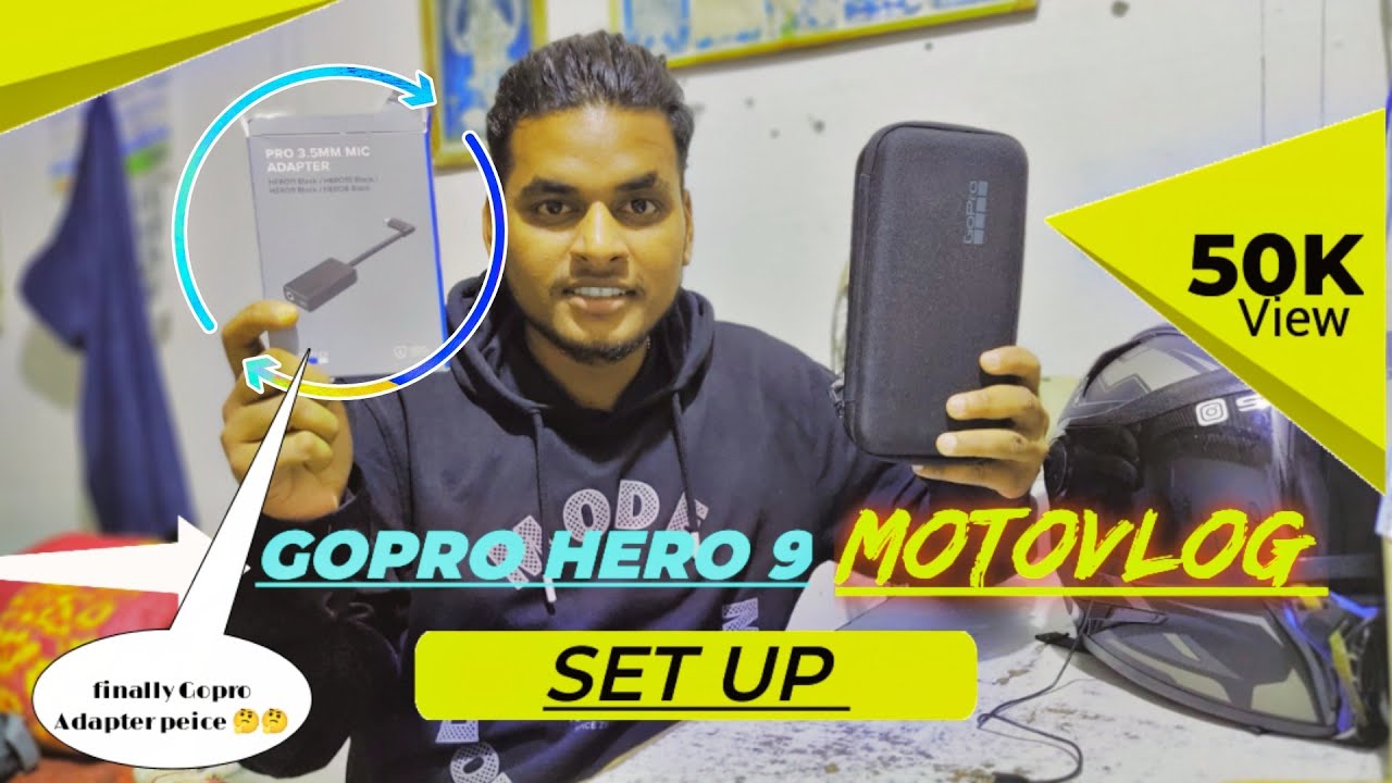 VLOG 15 { THE BEST MOTOVLOG SETUP | GoPro Hero 9 | @sagarsoloride # ...