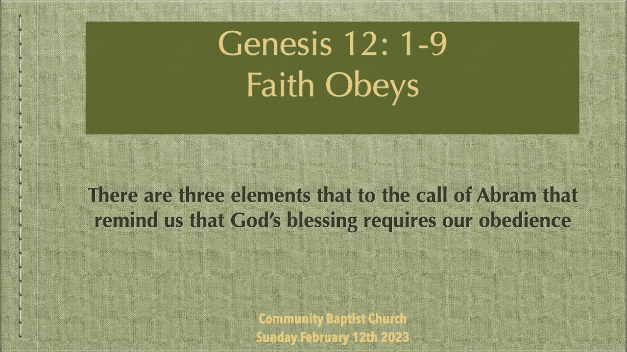 Sunday February 12 2023 Morning service - YouTube