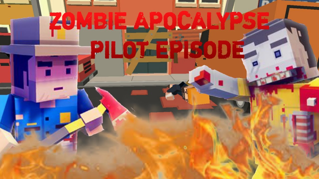 Zombie apocalypse in Simple sandbox 2!!! Pilot episode - YouTube