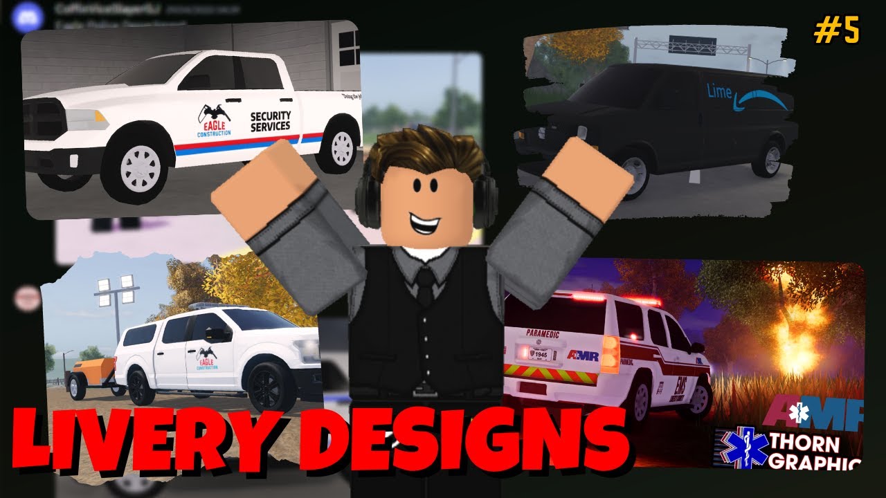 The BEST and most INSANE LIVERY DESIGNS for ER:LC! #5 (Roblox) - YouTube
