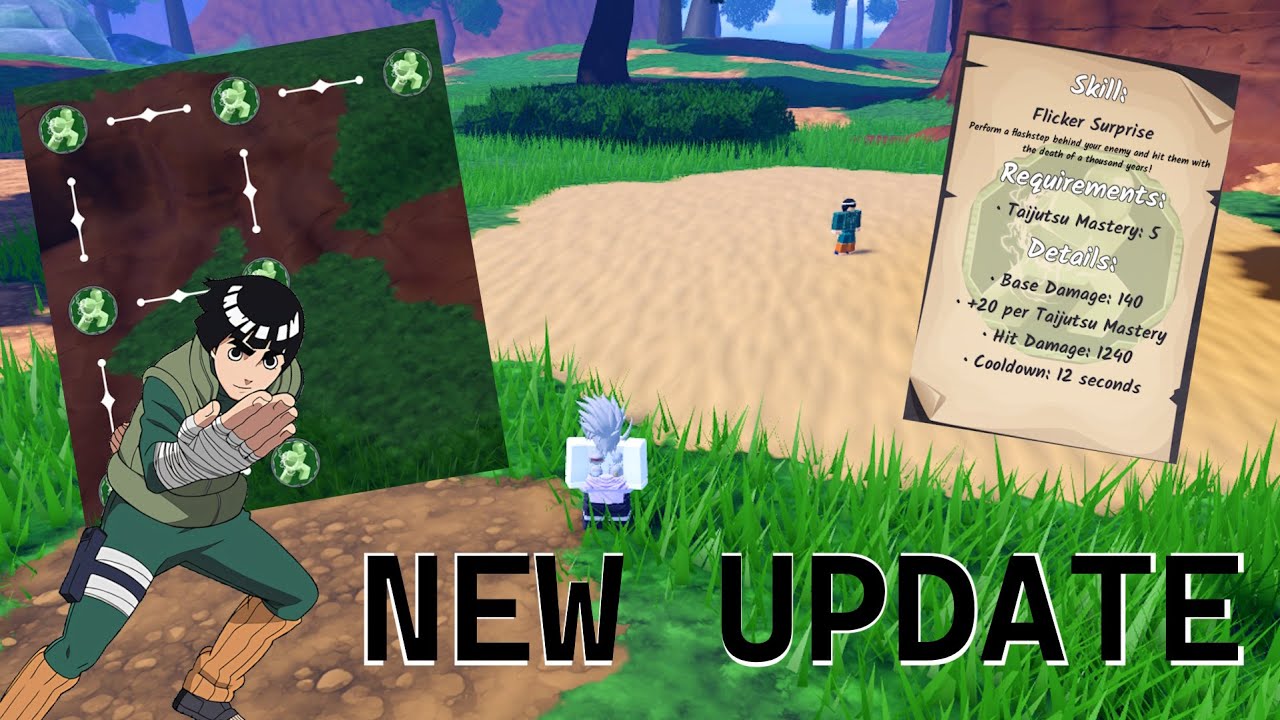 🔥🔥NINJA TIME NEW TAIJUTSU UPDATE: CODES, SKILLS SHOWCASE, BOSS LOCATION ...