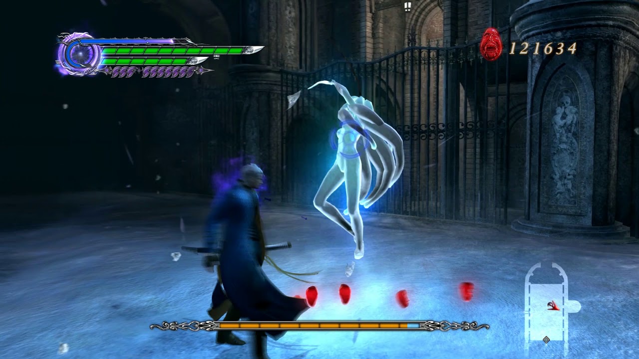 DMC4 VERGIL CUTS and THUNDER - YouTube