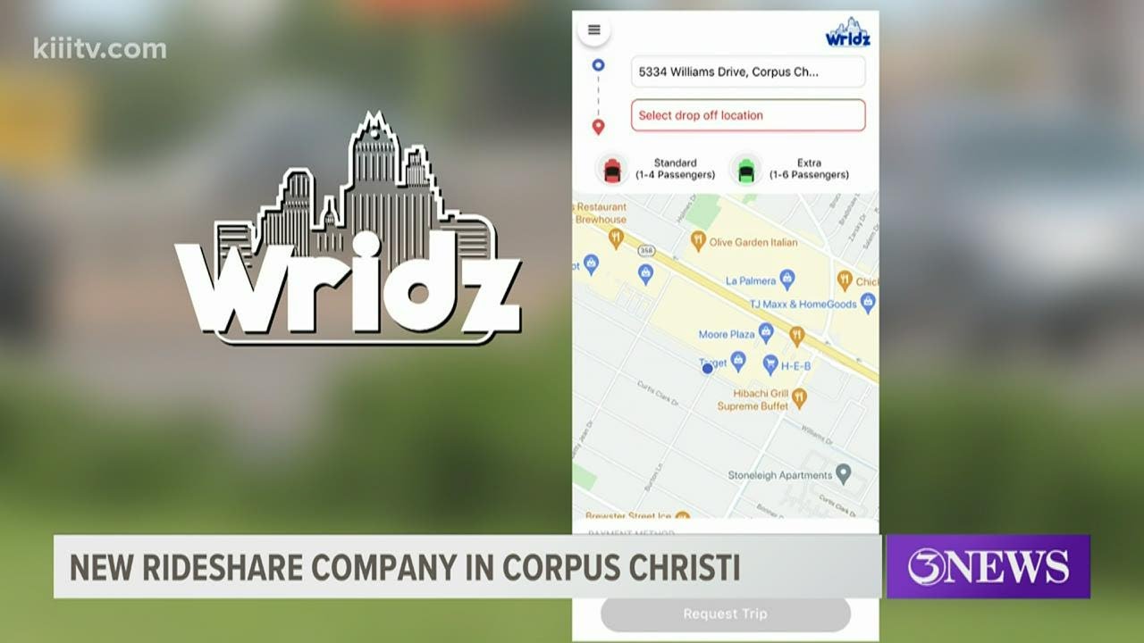 Wridz: New rideshare company launches in Corpus Christi - YouTube