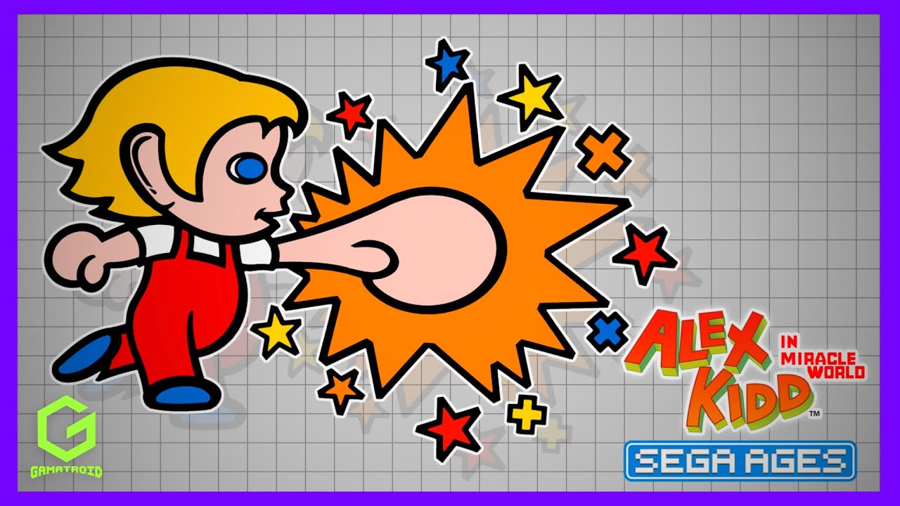 Alex Kidd in Miracle World Sega Ages gameplay on Nintendo Switch - YouTube