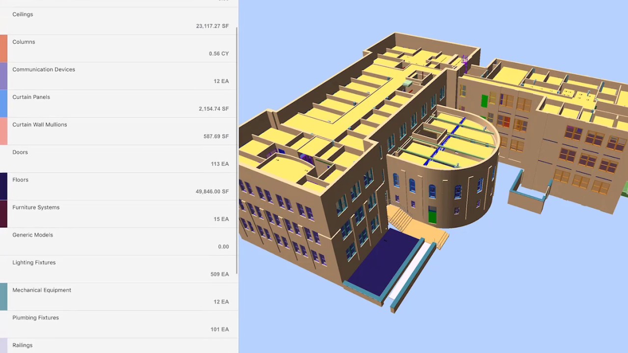 HOOPS Visualize - Assemble Systems BIM iPad Demo - YouTube