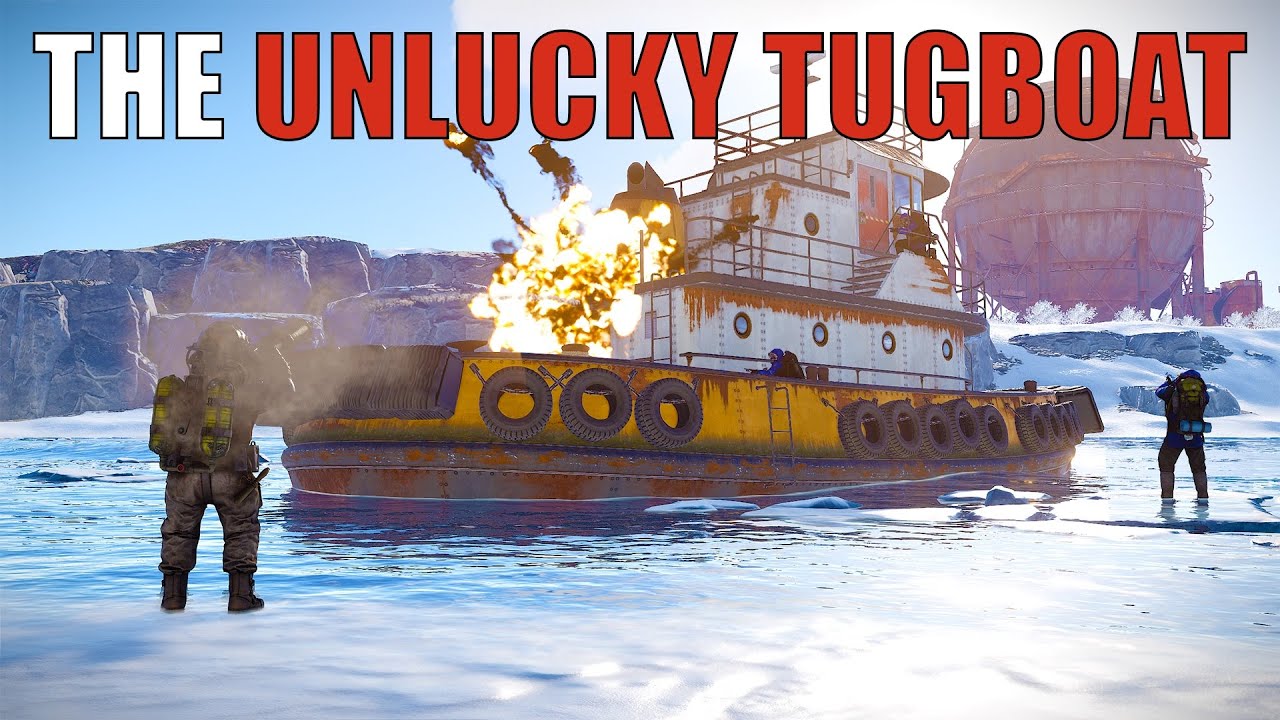 We tried living in the new Tugboat… (Rust) - YouTube