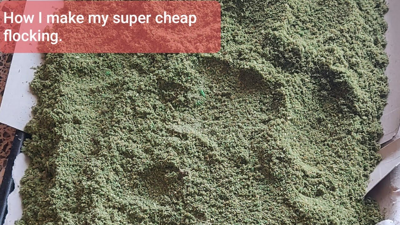 How I make my super cheap flocking - YouTube