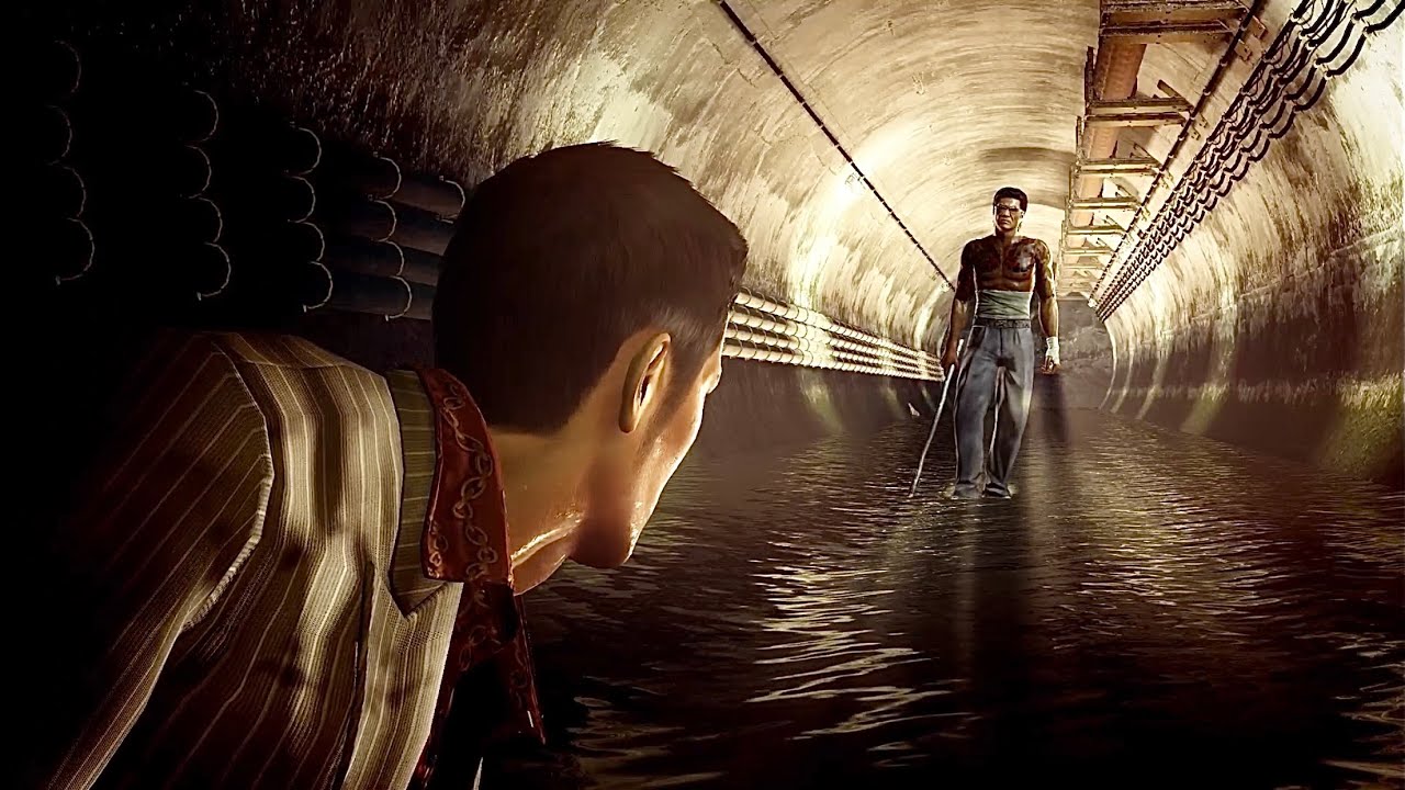 KIRYU FIGHTS KUZE IN THE SEWERS | Yakuza 0 - part 18 - YouTube