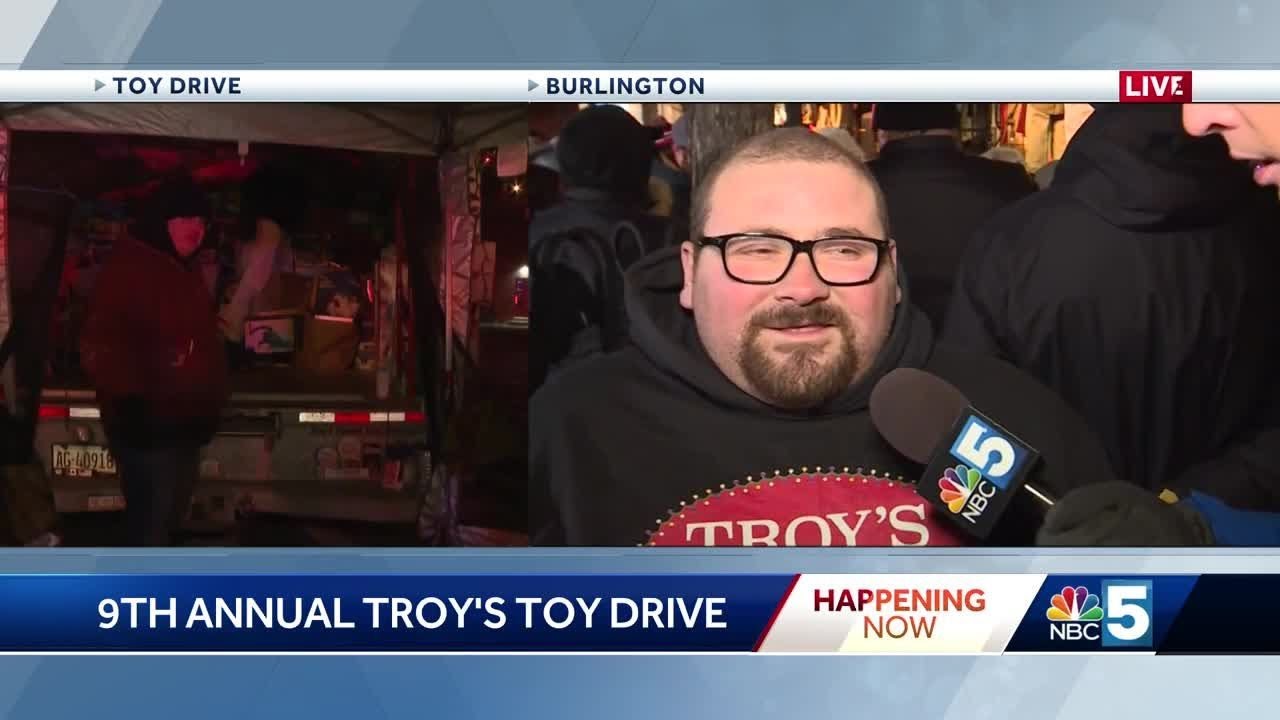 Troy Austin talks about his upcoming toy drive on NBC5 - YouTube