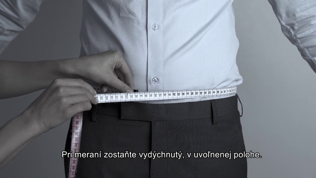 Ako odmerať obvod pásu. - YouTube