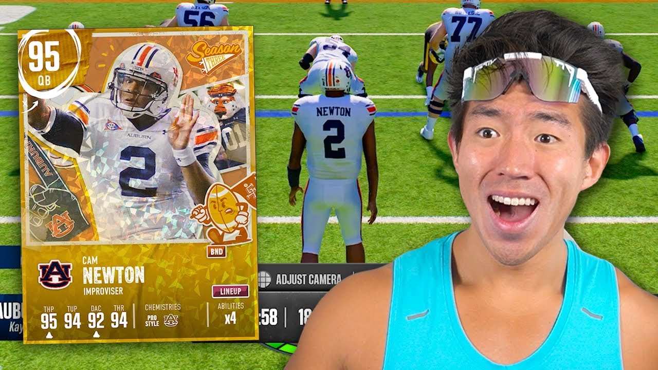 Cam Newton Is The Best QB In College Football 25! - YouTube