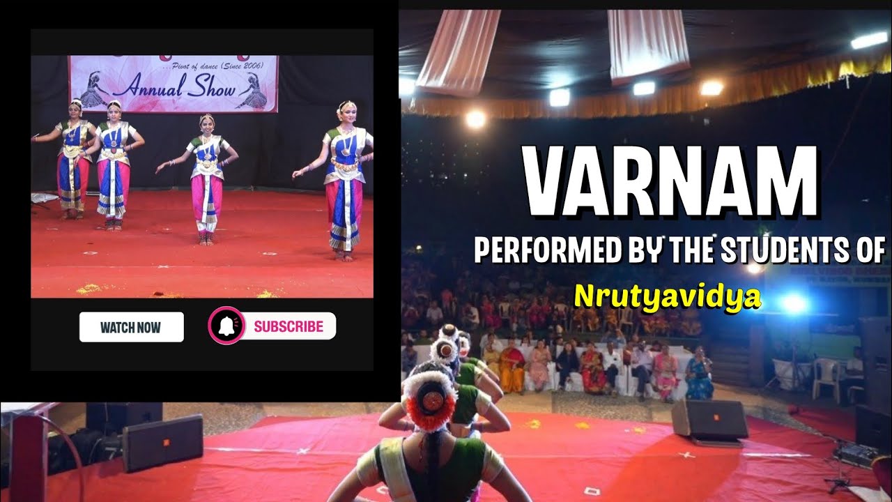 Varnam | Bharatnatyam dance | Indian Classical Dance | Adi Tala - YouTube