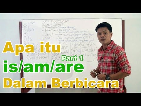 Memahami maksud Is/Am/Are dalam berbicara - part 1 - YouTube