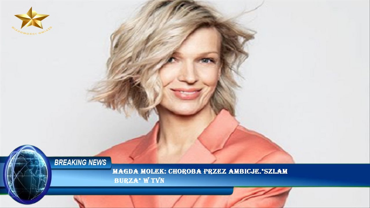 Magda Molek: choroba przez ambicje."Szlam burza" w TVN - YouTube
