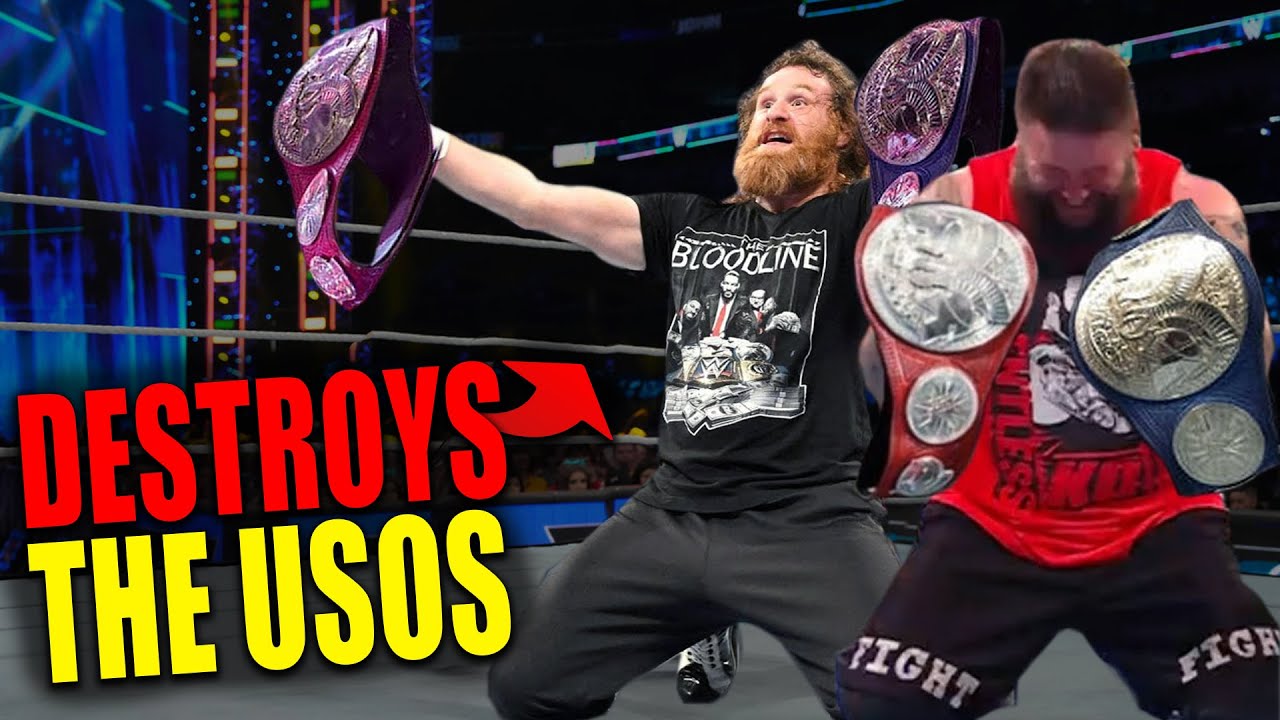 Sami Zayn & Kevin Owens Dethrone The Usos...Bray Wyatt's Uncle Howdy ...