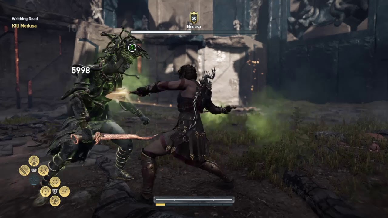 Assassin's Creed® Odyssey Medusa Fight (See description and watch for ...