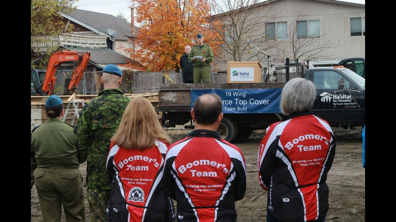 Celebrating 19 Wing Comox 'AFTC' Team Build and Boomer's Legacy - YouTube