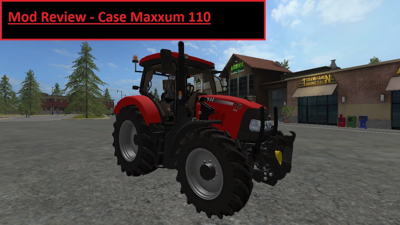 Farming Simulator 17 | Case Maxxum 110 Mod - YouTube