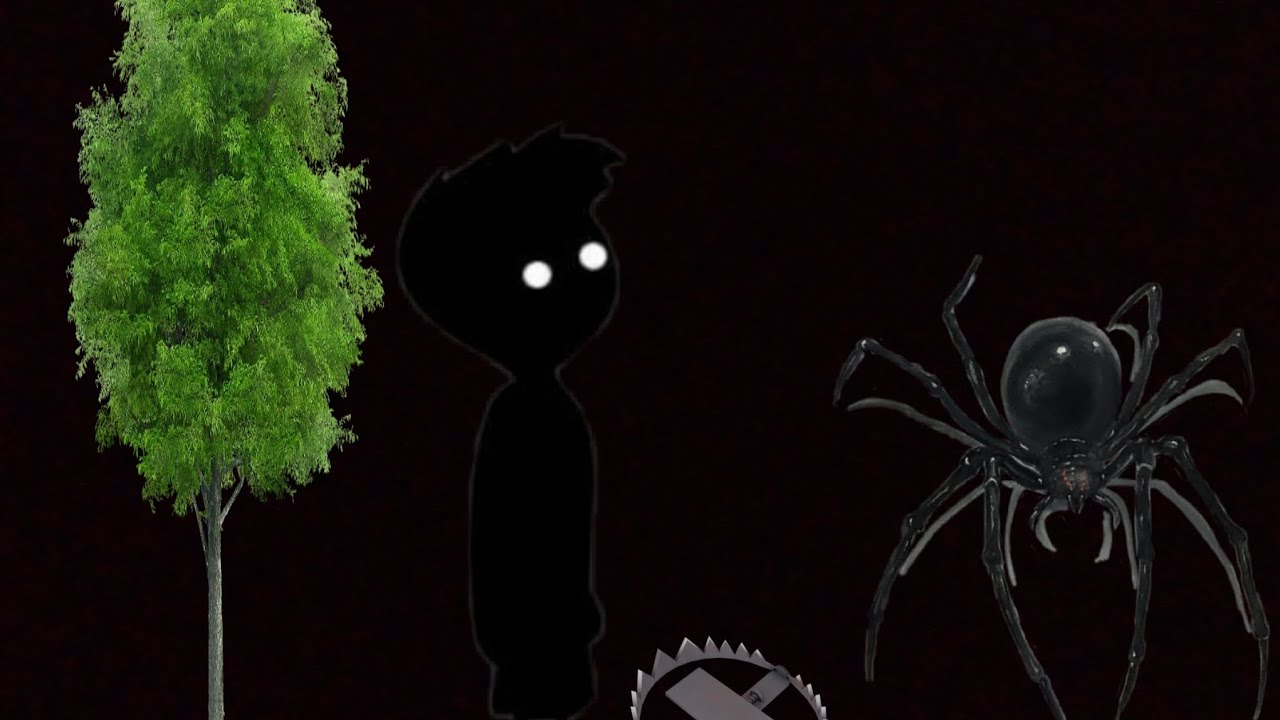 this game is scary (limbo gameplay) - YouTube