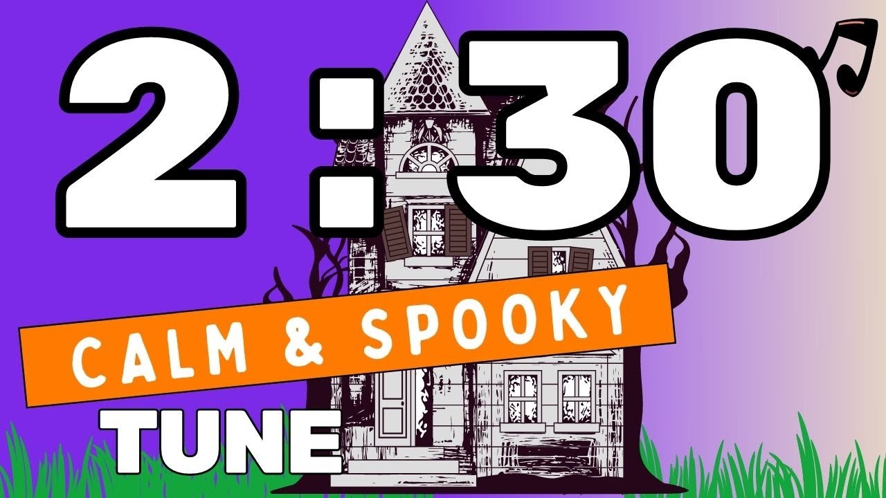 ⌛ timer 2 minutes 30 seconds 🎵calm horror music for 150 seconds (no ...
