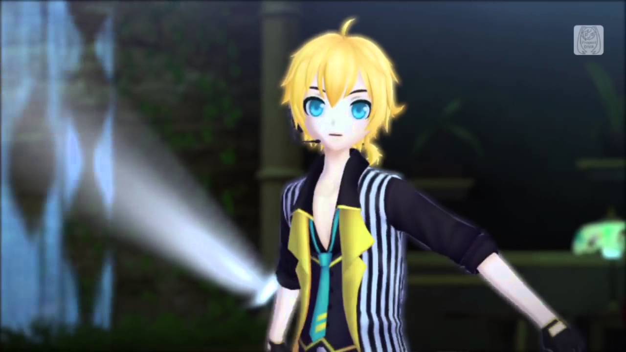 Kagamine Len~Sacred Spear Explosion Boy~Project DIVA X - YouTube