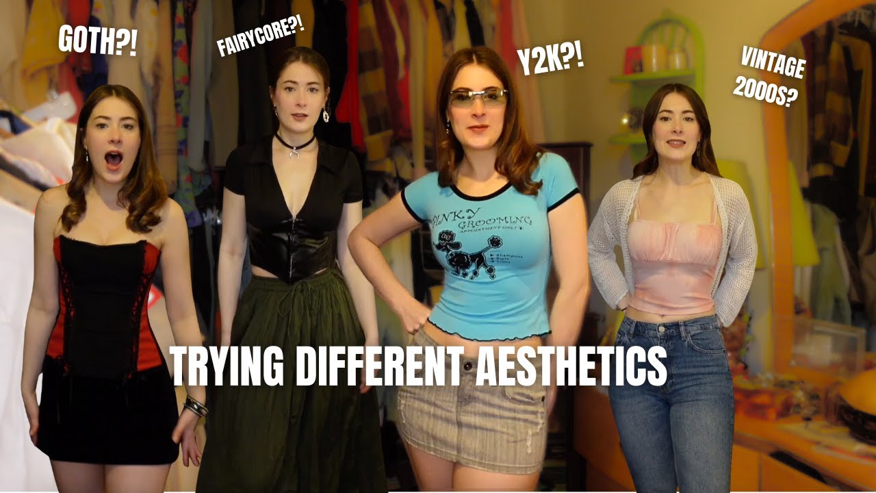 TRYING unexpected AESTHETICS!! *Other PPL picked these out* - YouTube